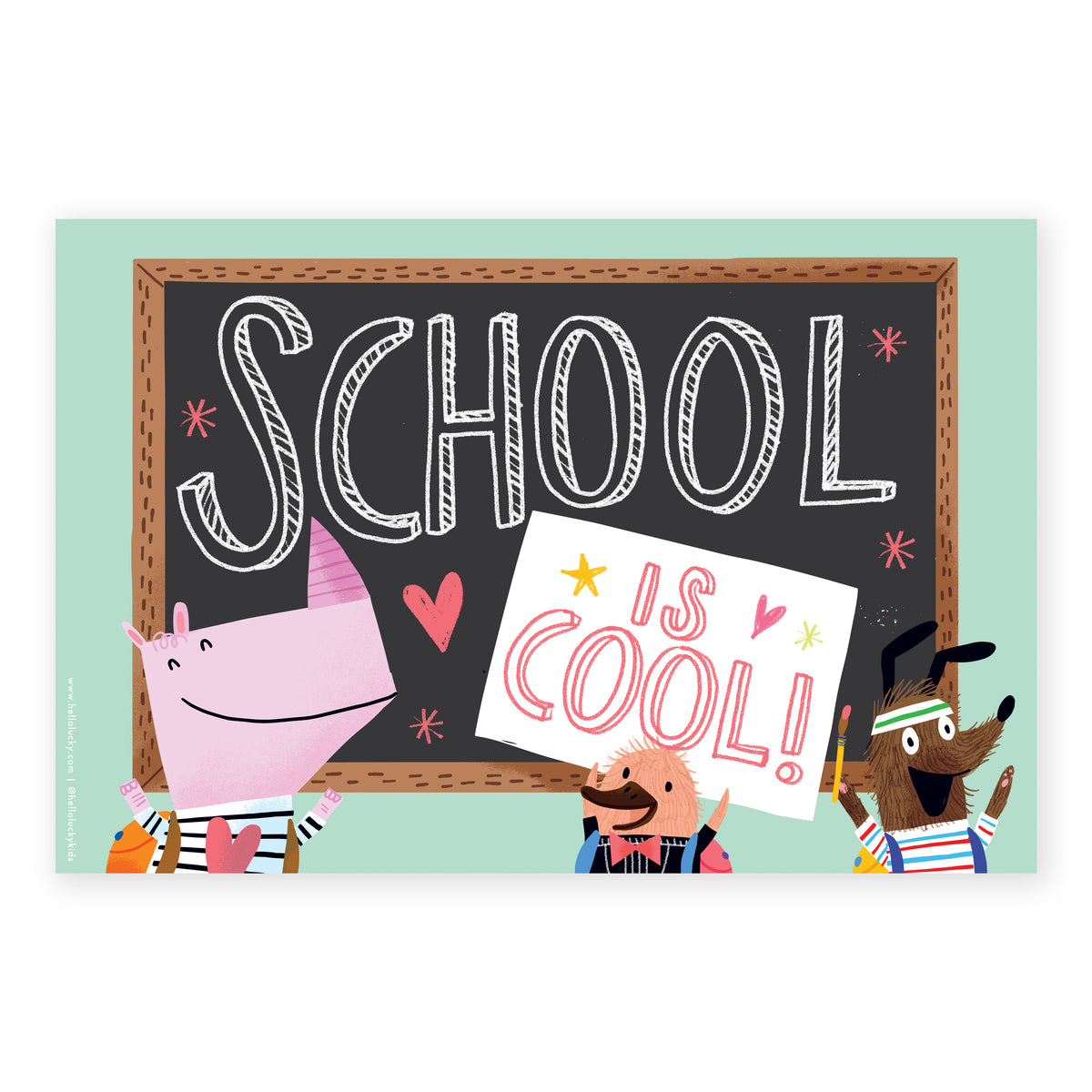 School is Cool! Digital Download Poster Bundle – Hello!Lucky