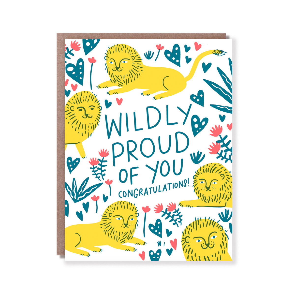Wildly Proud Greeting Card – Hello!Lucky