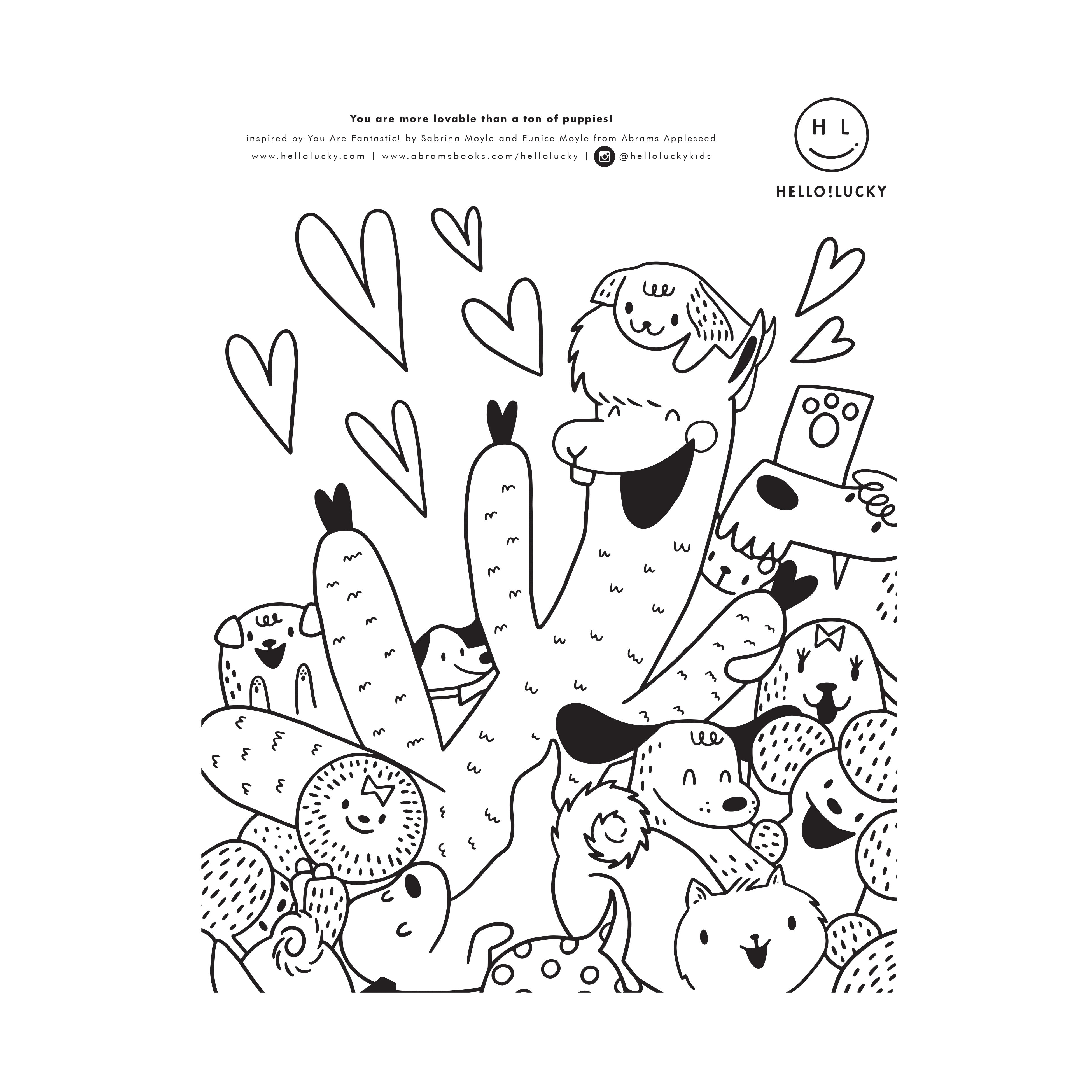fantastic coloring pages